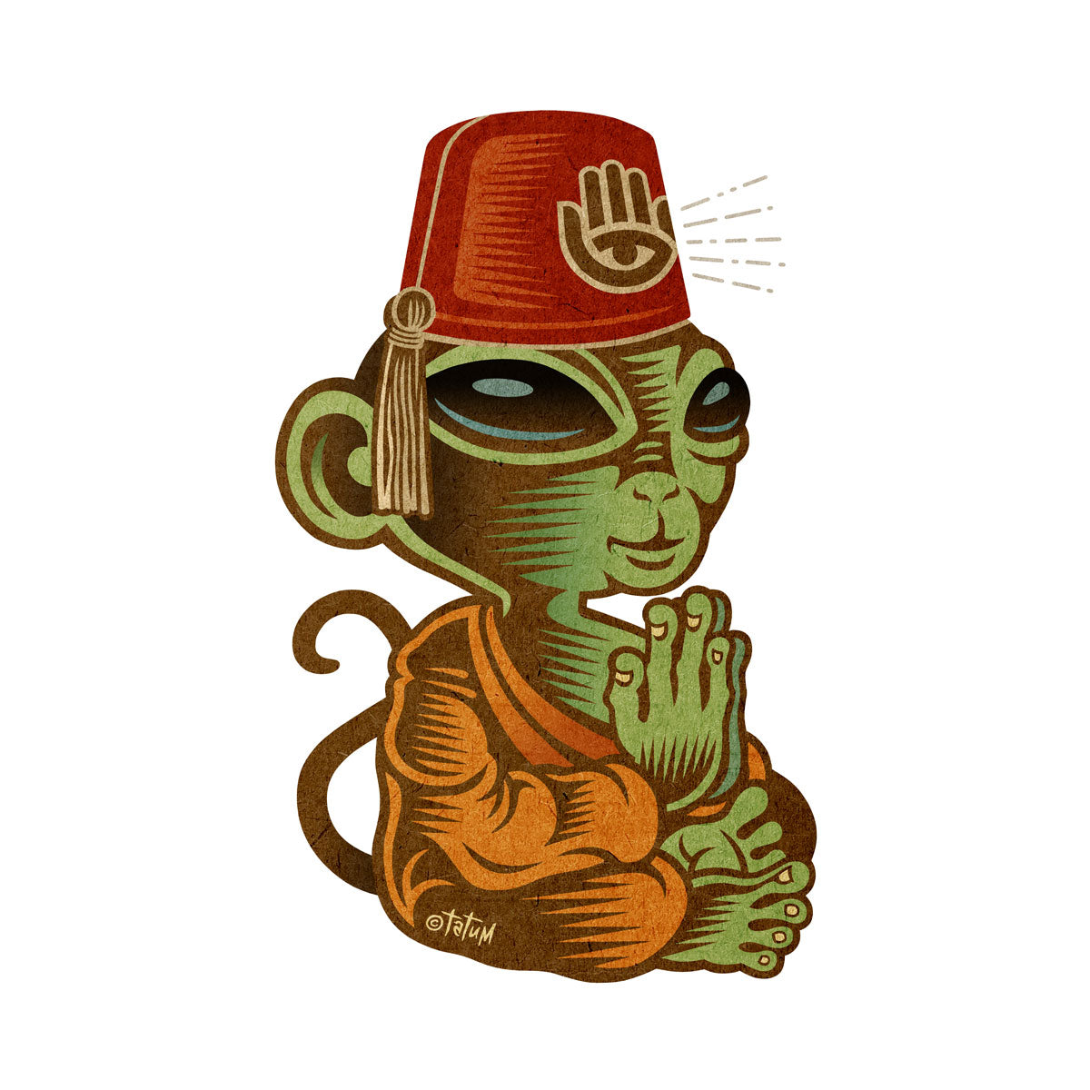 alien monkey new